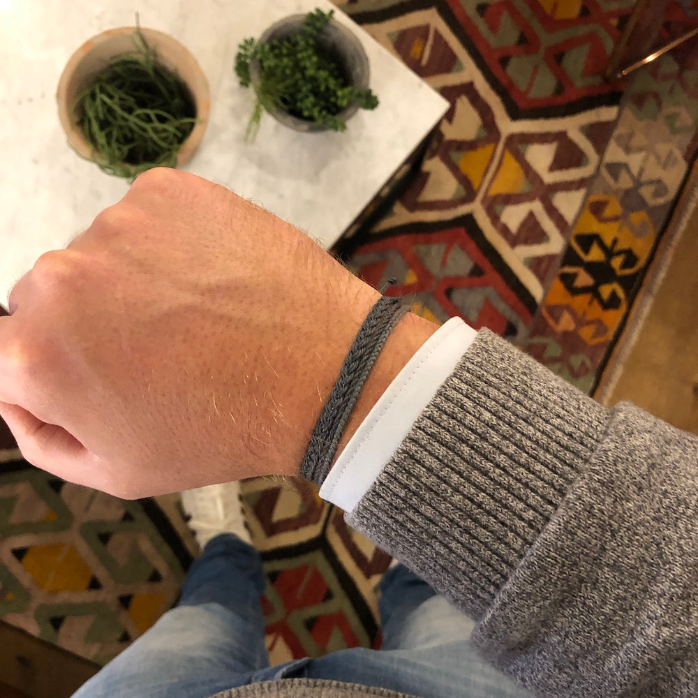 Deep Grey Bracelet pack for Men | Chibuntu®